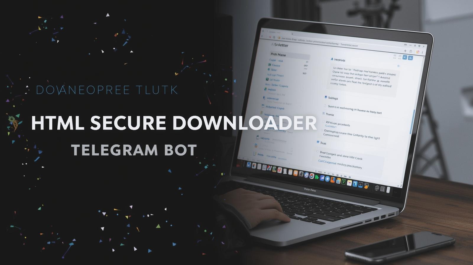 Html Secure Code Downloder টেলিগ্রাম বট তৈরি করুন! [Admin Panel System] - Trickbd.com