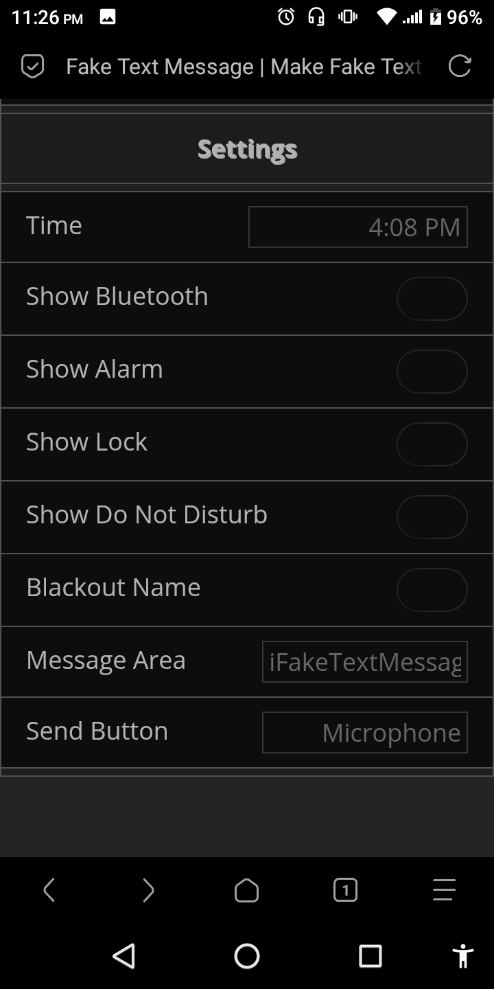 Fake text message generate করুন - Trickbd.com