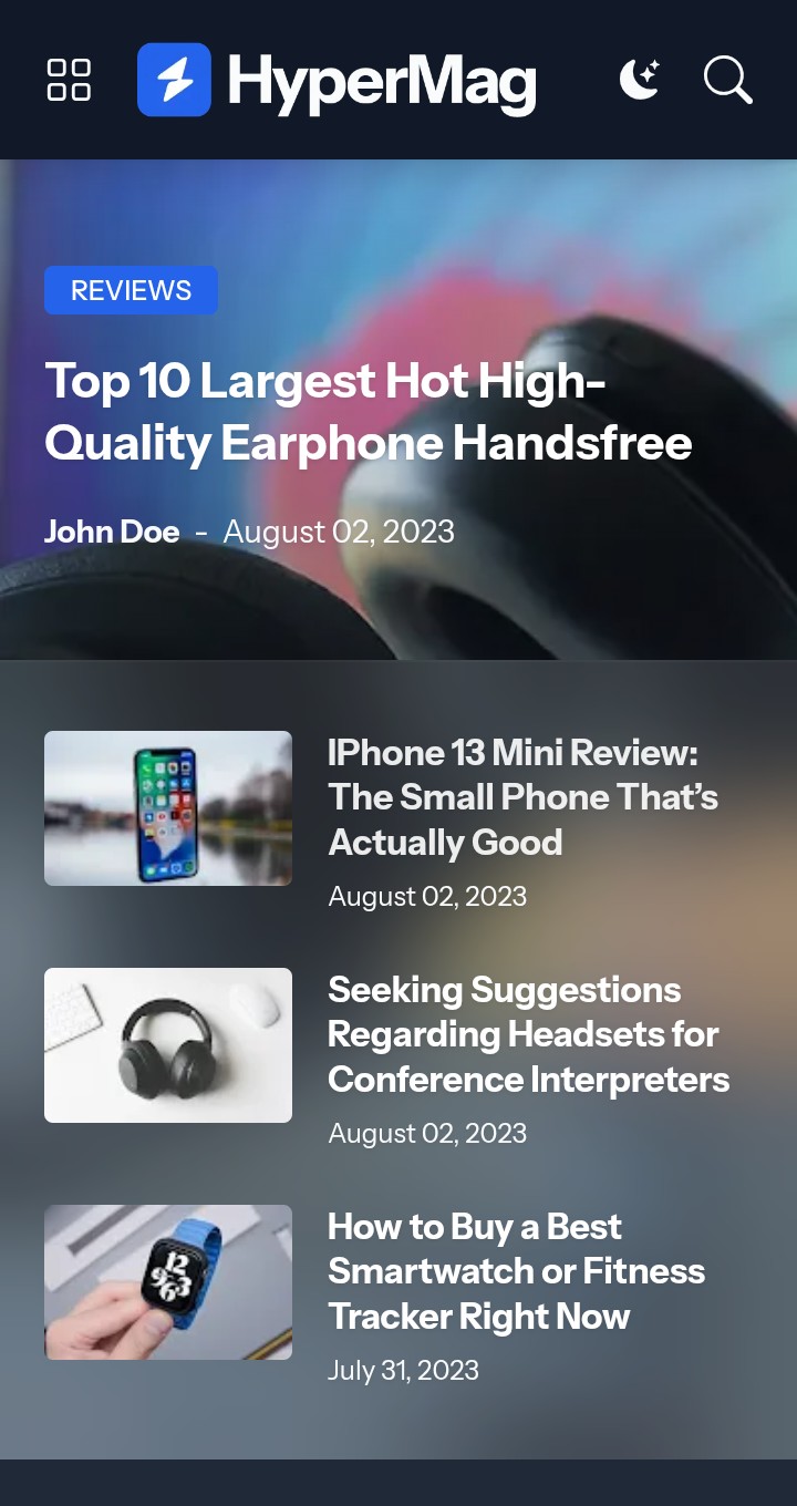 HyperMag Premium Blogger থিম ফ্রীতে নিন! - Trickbd.com