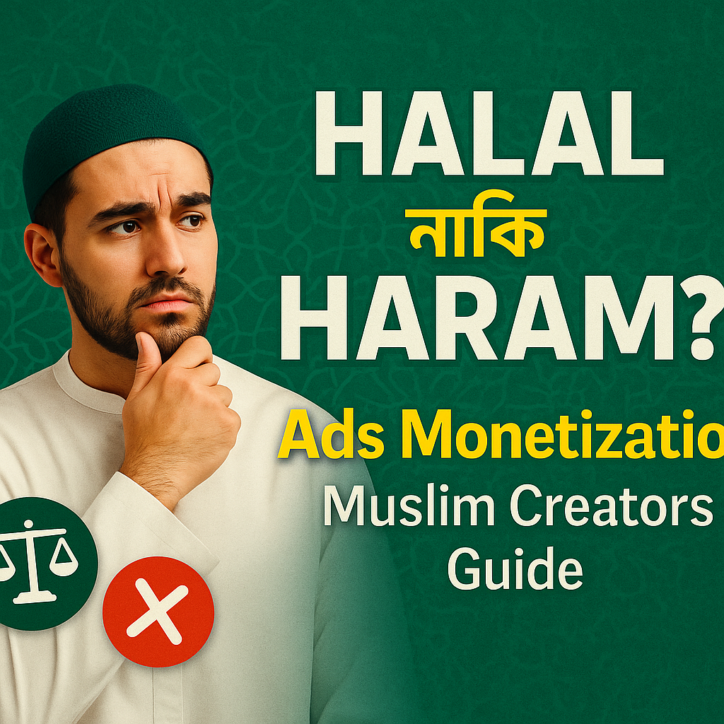 📌 Ads & Monetization: মুসলিম কনটেন্ট ক্রিয়েটরদের জন্য Halal নাকি Haram? (TWA) - Trickbd.com