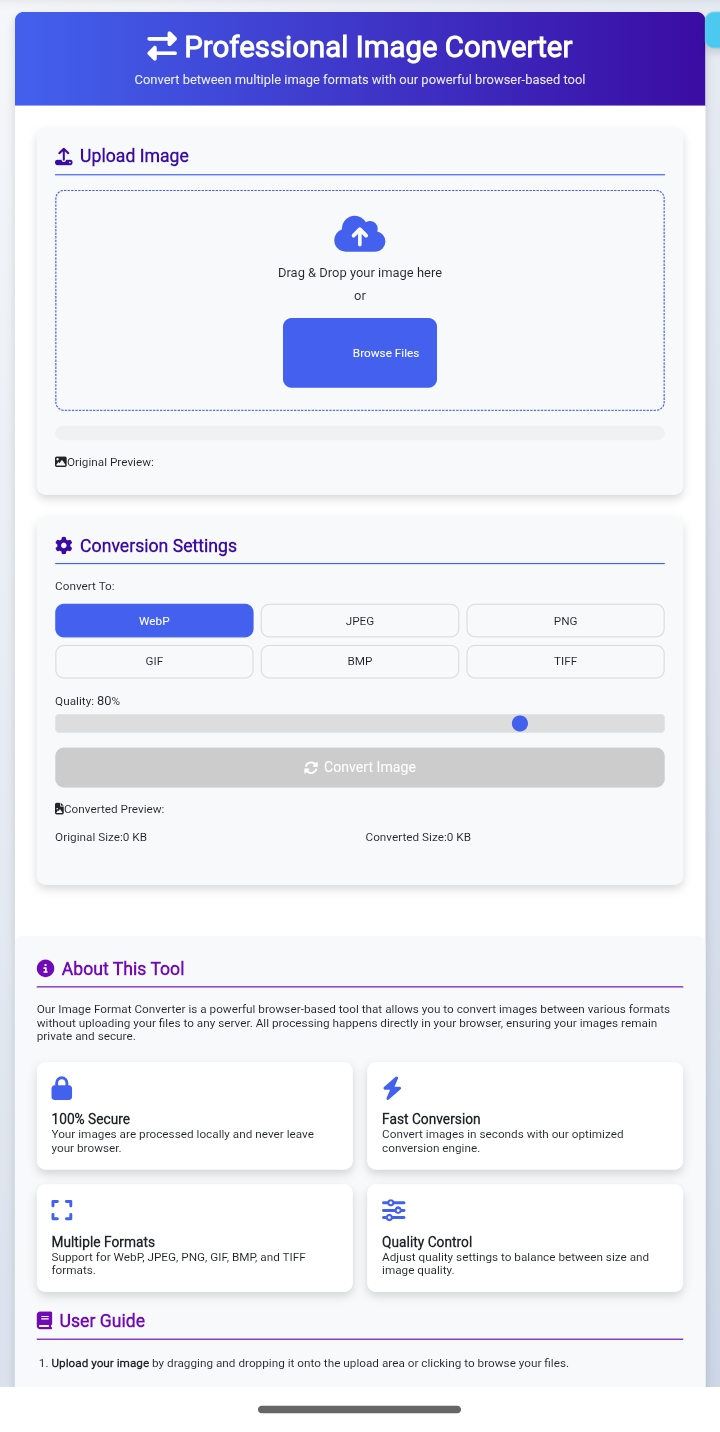 আপনার সাইটের জন্য নিয়ে নিন Image Format Converter Tools সম্পুর্ণ ফ্রী প্রিমিয়াম। - Trickbd.com