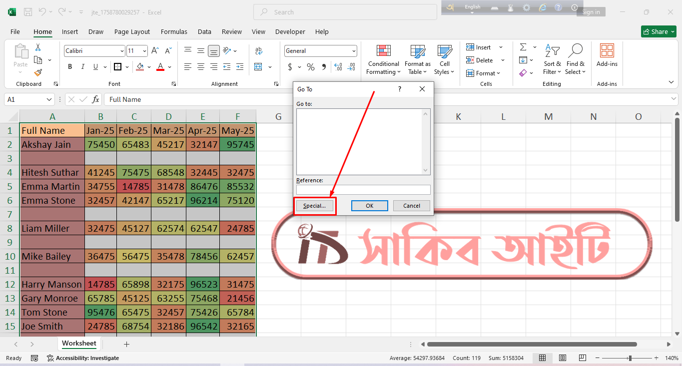 🚀📜 Microsoft Excel এ একাধিক Blank Rows এক ক্লিকে Delete করার সহজ নিয়ম ...
