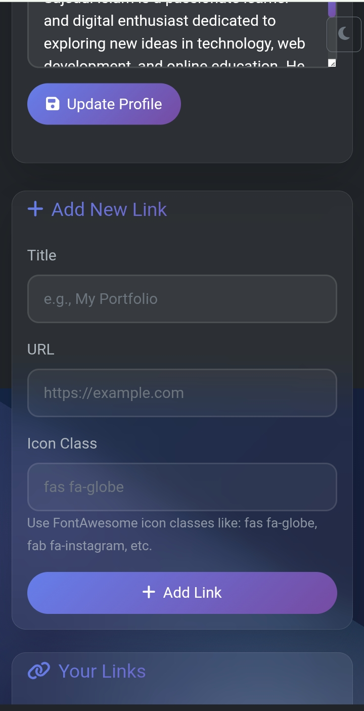 বিনামূল্যে Linktree স্ক্রিপ্ট নিজেই তৈরি করুন , 'Link in Bio' টুল![এক লিংকে সব প্ল্যাটফর্ম ...