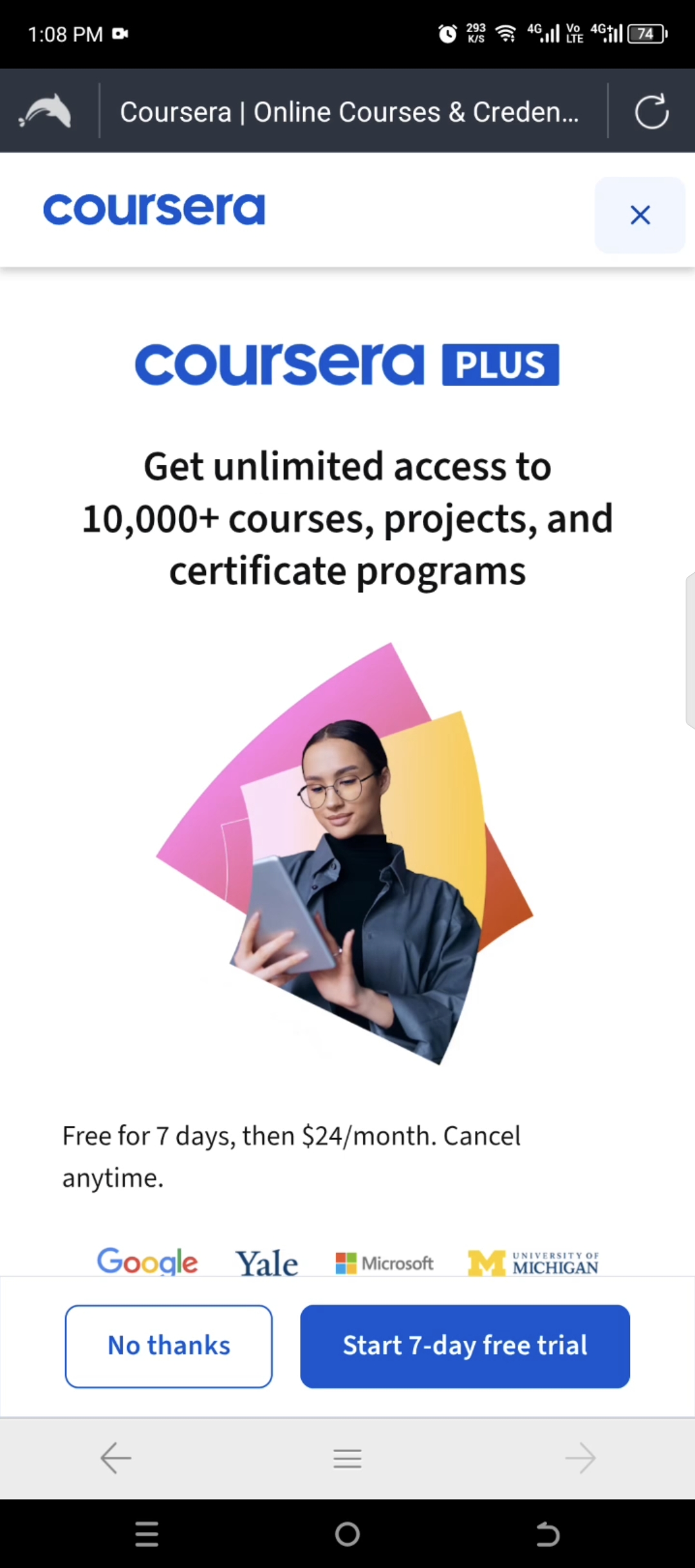 Coursera Trial Method - Trickbd.com